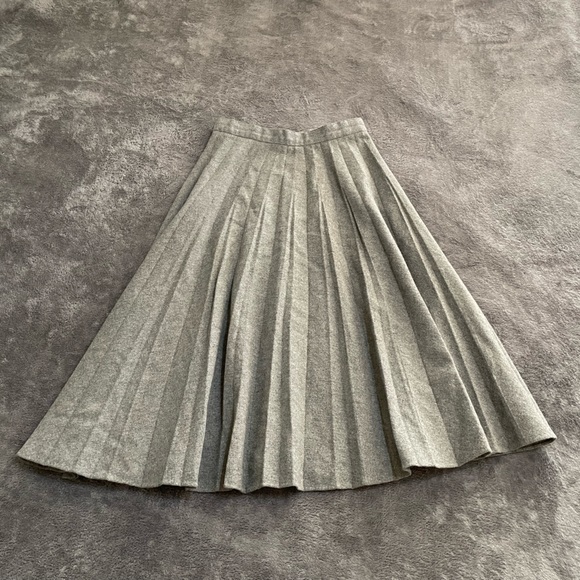 Vintage | Skirts | Vintage Gray Skirt | Poshmark
